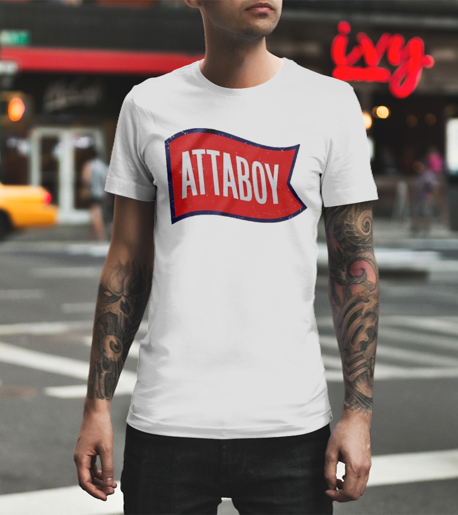Bryce Harper Attaboy Philadelphia Phillies Flag T-Shirt