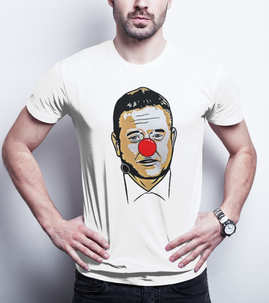 Nolesunis Clown Kirk Is A Jerk Red Nose T-Shirt