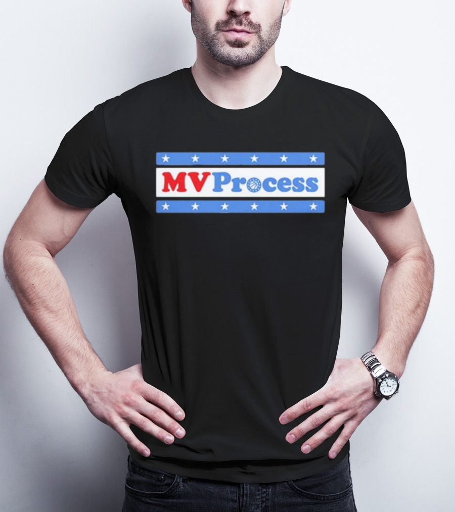 Philadelphia Basketball MVProcess Stars And Hoops T-Shirt