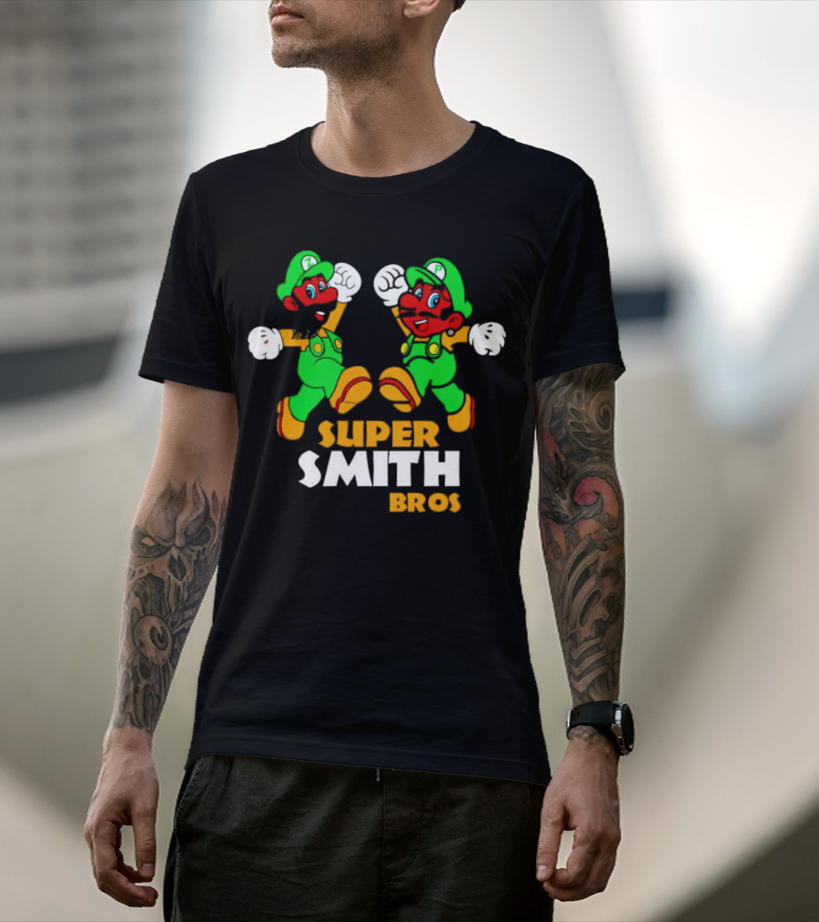 Super Smith Bros Mario Luigi T-Shirt