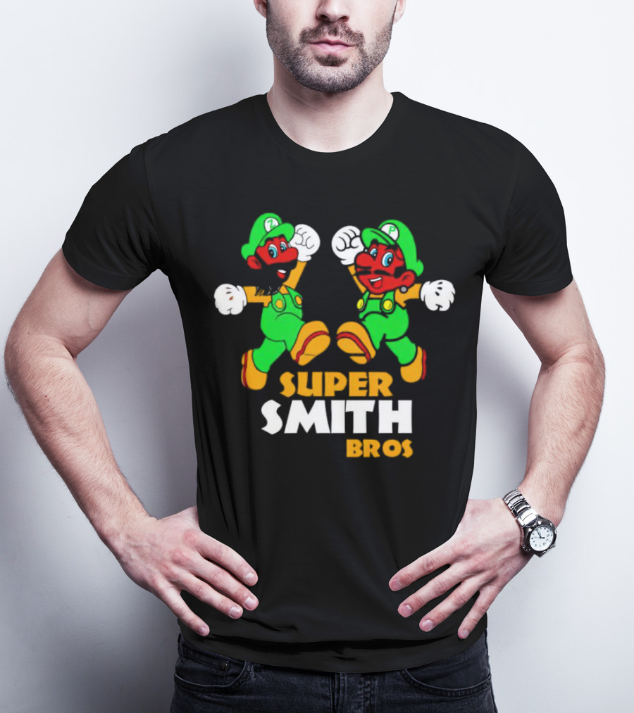 Super Smith Bros Mario Luigi T-Shirt