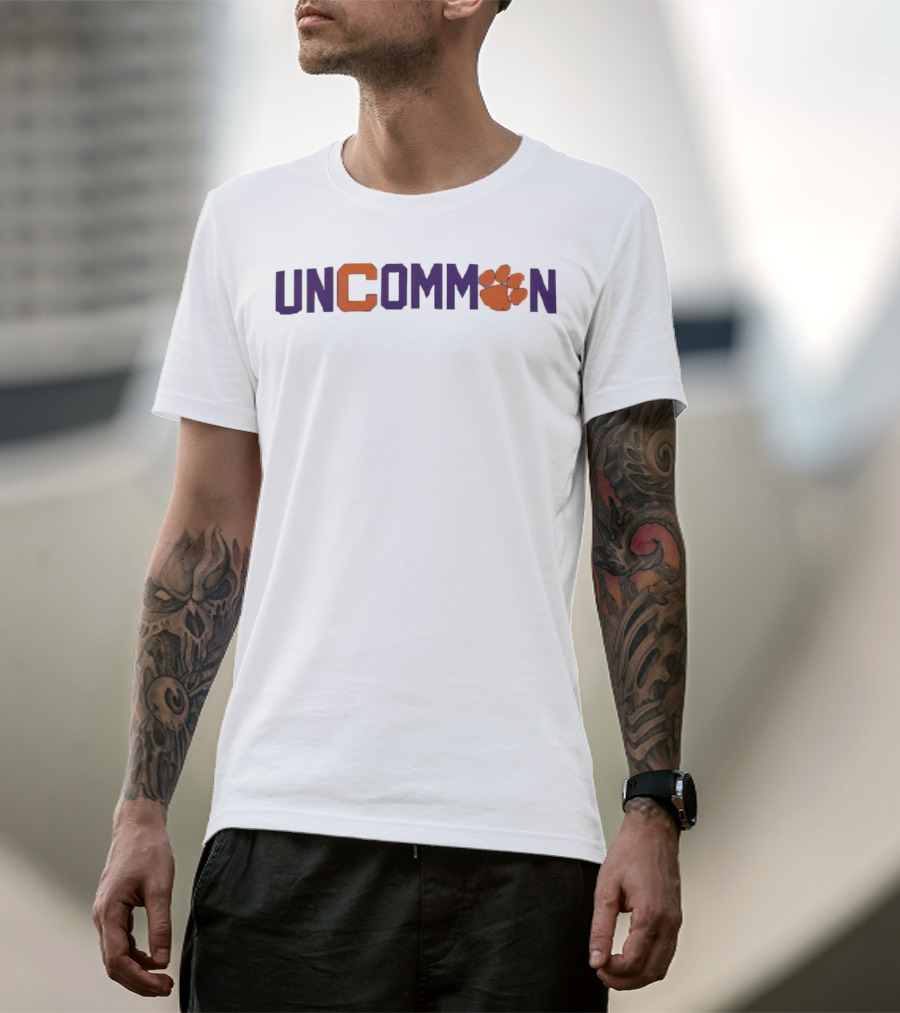 Clemson Tigers Uncommon Paw Prints T-Shirt