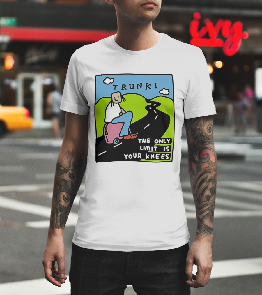 Trunki The Only Limit Is Your Knees Road Adventure T-Shirt