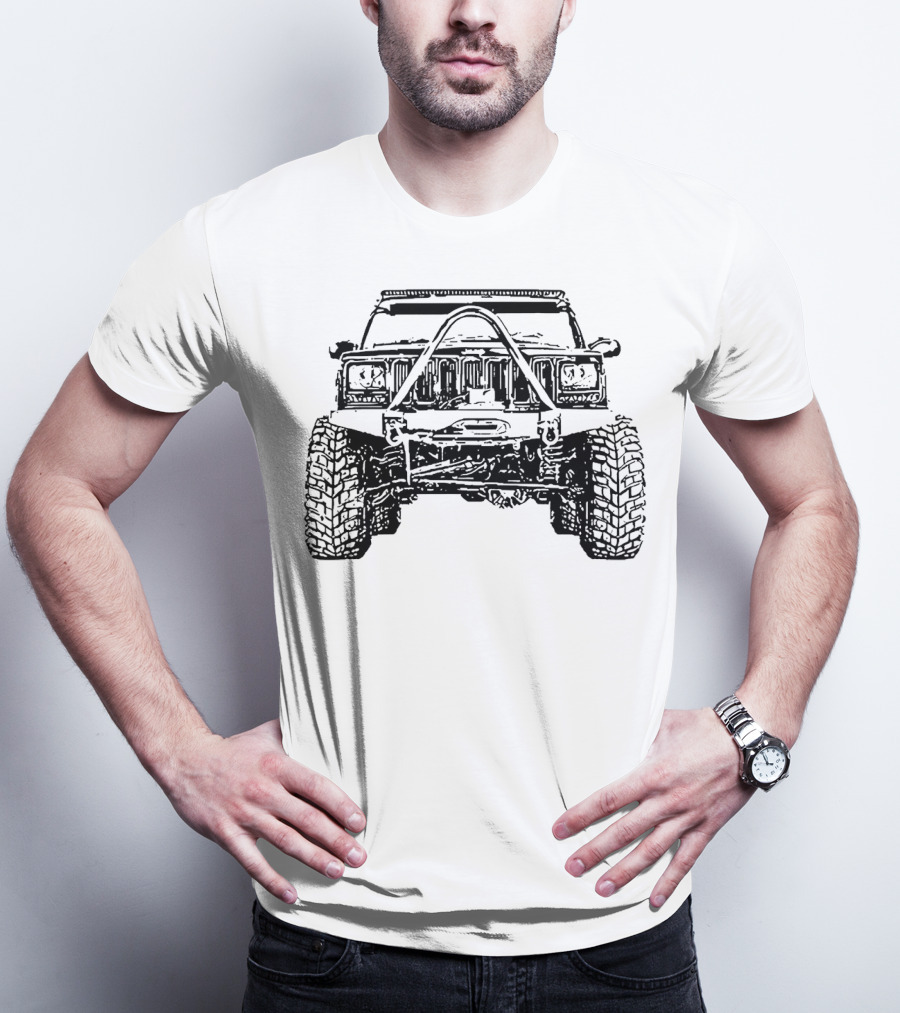 Cherokee XJ 2nd Gen Off Road Rally Dakar Jeep Adventure T-Shirt