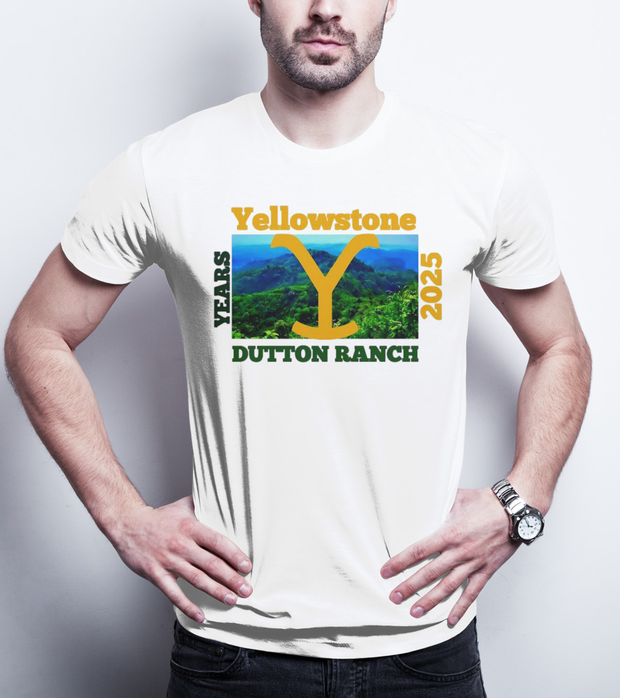 Yellowstone Y Years 2025 Dutton Ranch T-Shirt