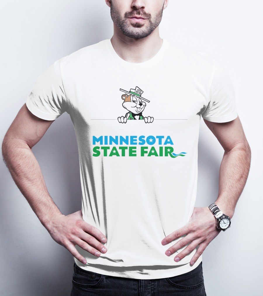 MINNESOTA STATE FAIR Gopher With Hat T-Shirt