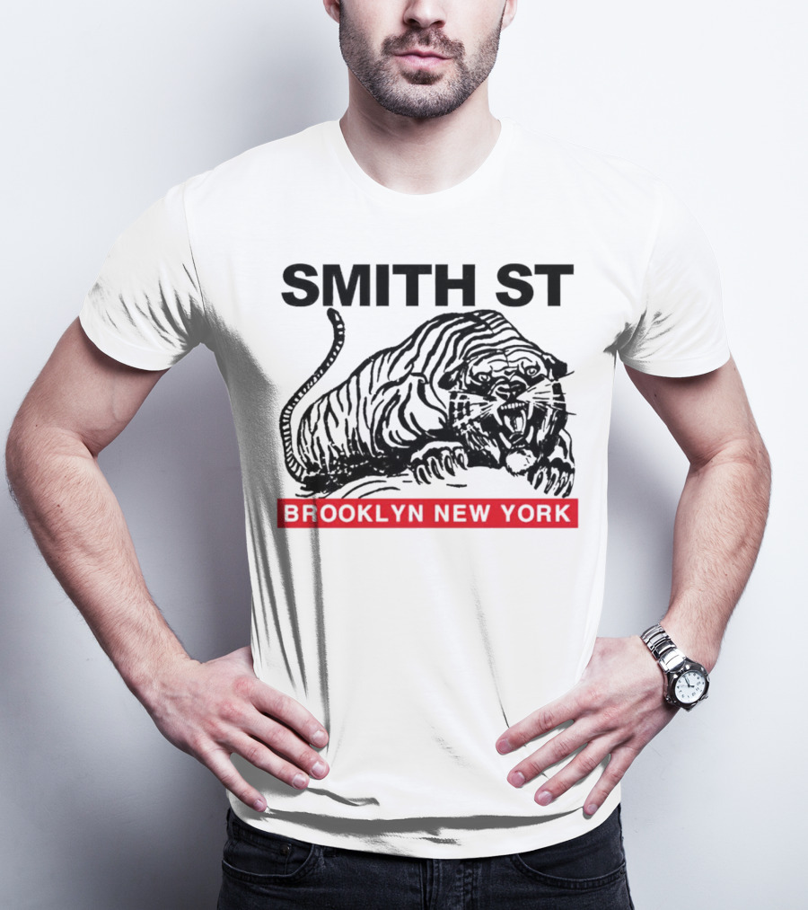 Smith St Brooklyn New York Tiger T-Shirt