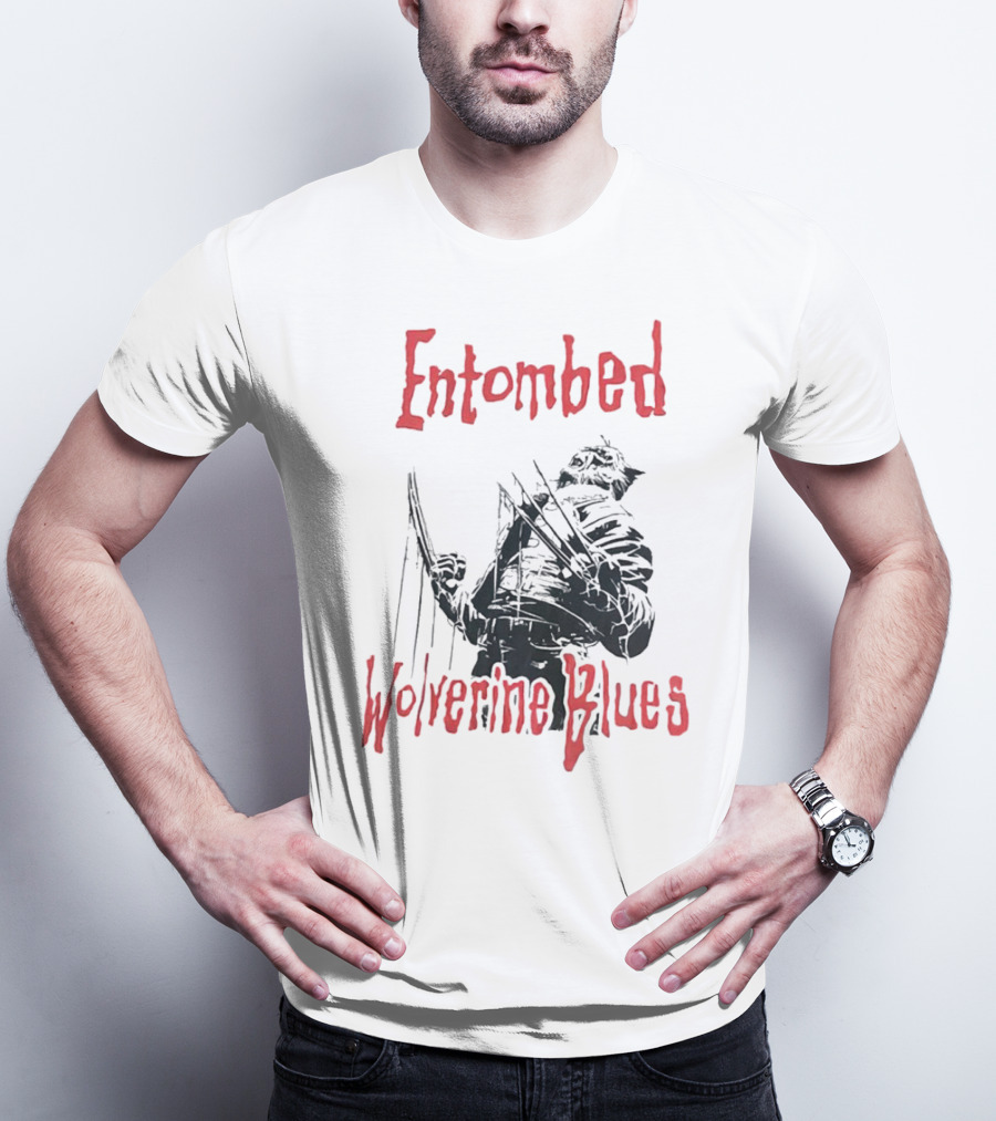 Entombed Wolverine Blues Album Cover T-Shirt