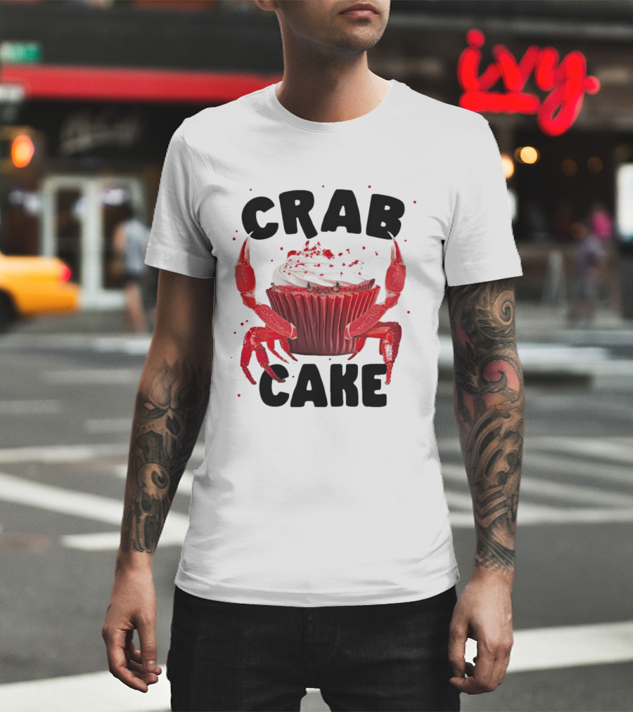 CRAB CAKE CUPCAKE CREAM CRAB CLAWS T-Shirt