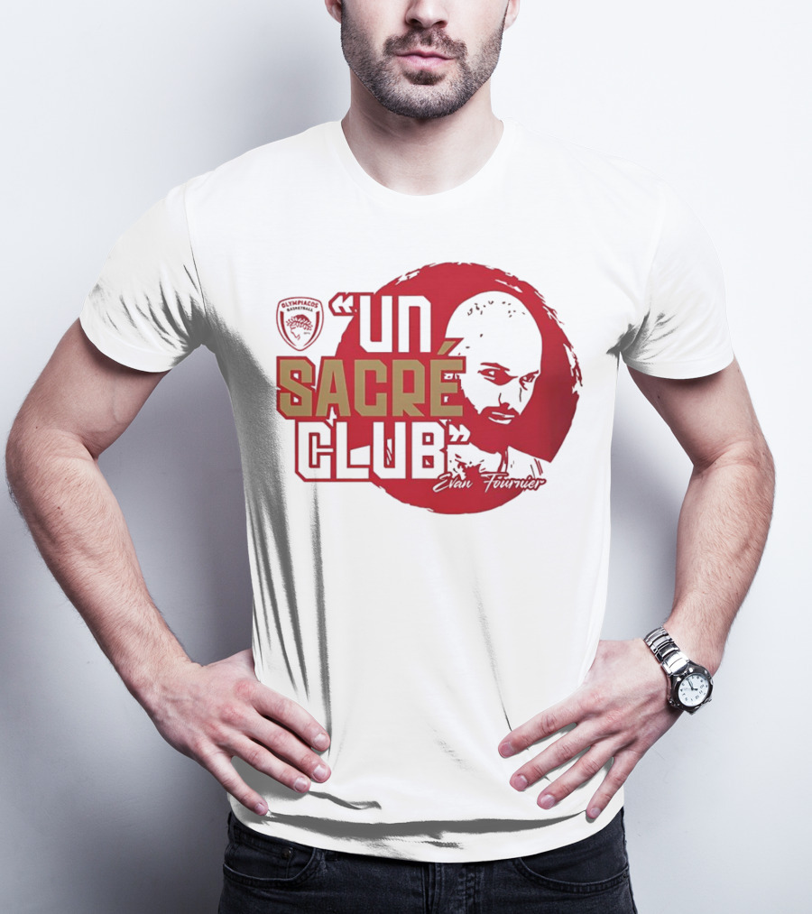 Olympique Asnières Un Sacré Club Evan Fournier T-Shirt