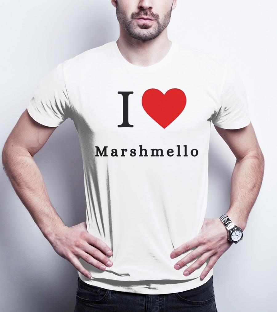 I ❤️ Marshmello T-Shirt