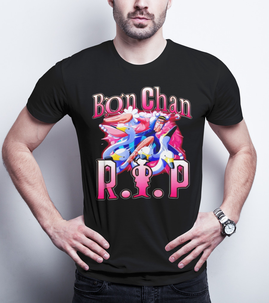 Bon Chan R.I.P Iconic Character T-Shirt
