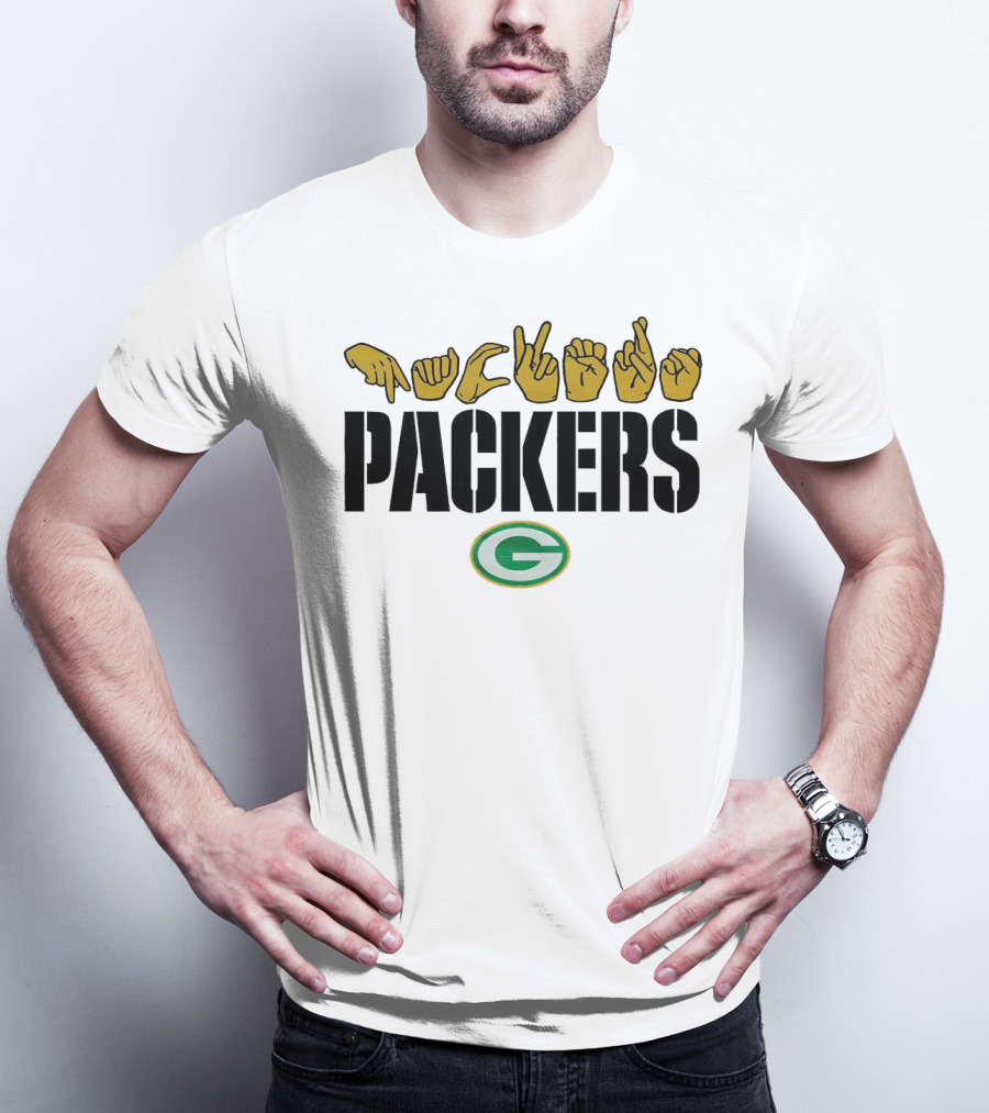 Love Sign Packers ASL Green Bay Packers T-Shirt