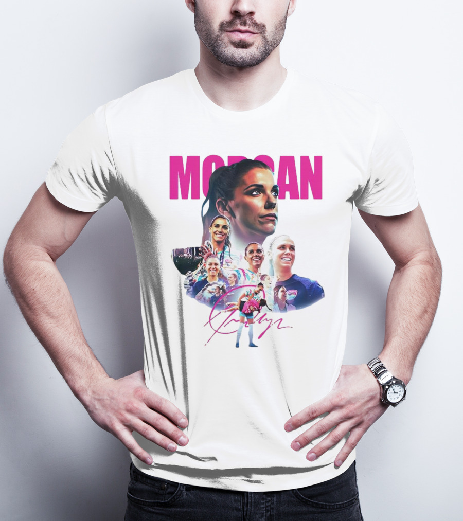 Thank You Alex Morgan 13 3x Concacaf Champion Soccer Legacy T-Shirt