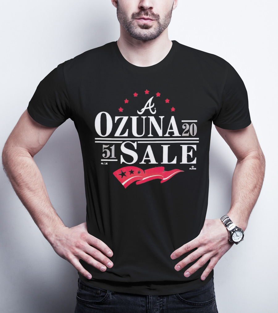 Atlanta Braves Ozuna 51 Sale T-Shirt