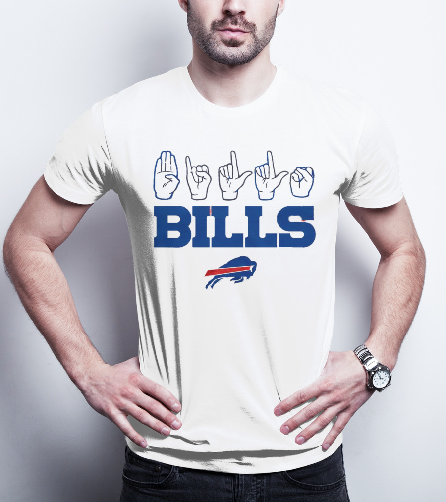 Love Bills ASL Buffalo Bills T-Shirt