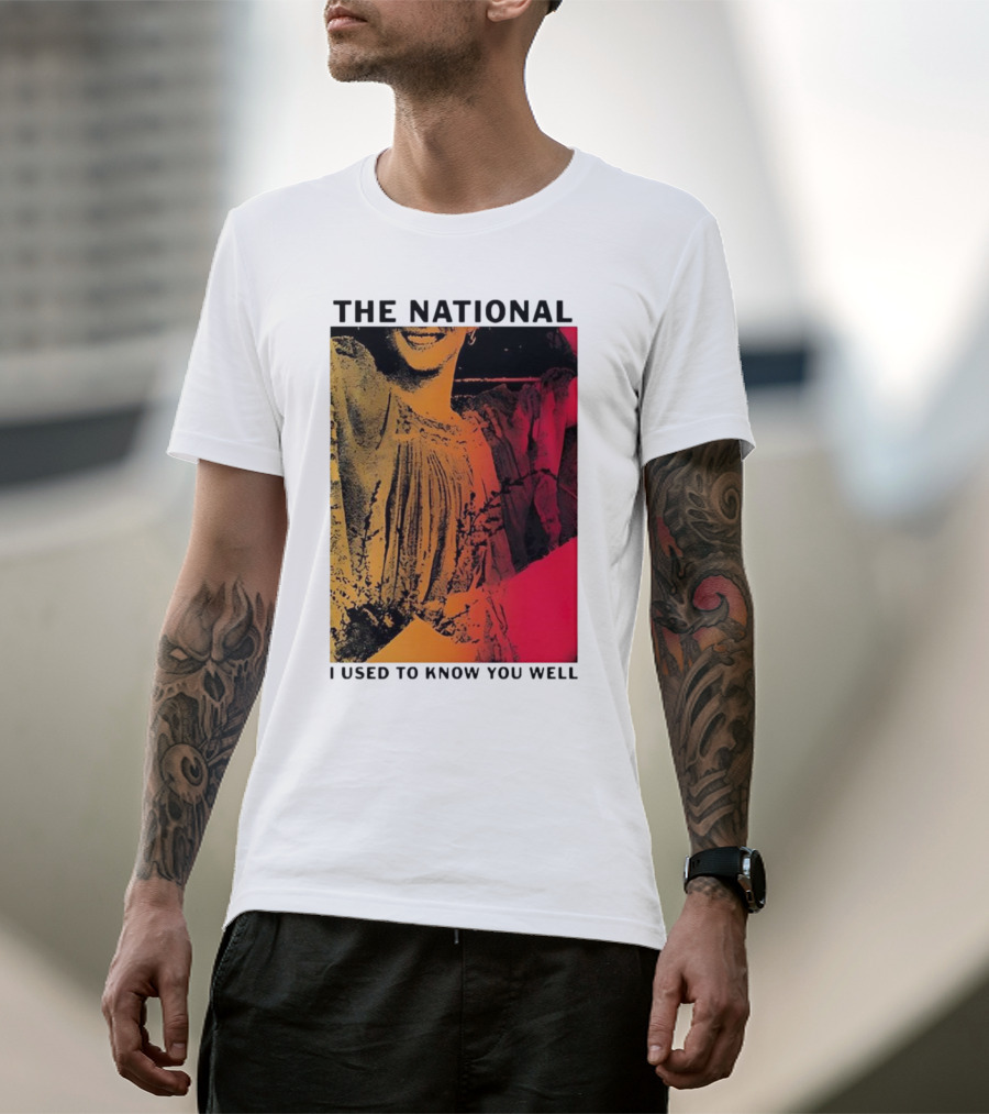 The National I Used To Know You Well Vibrant Artistic T-Shirt