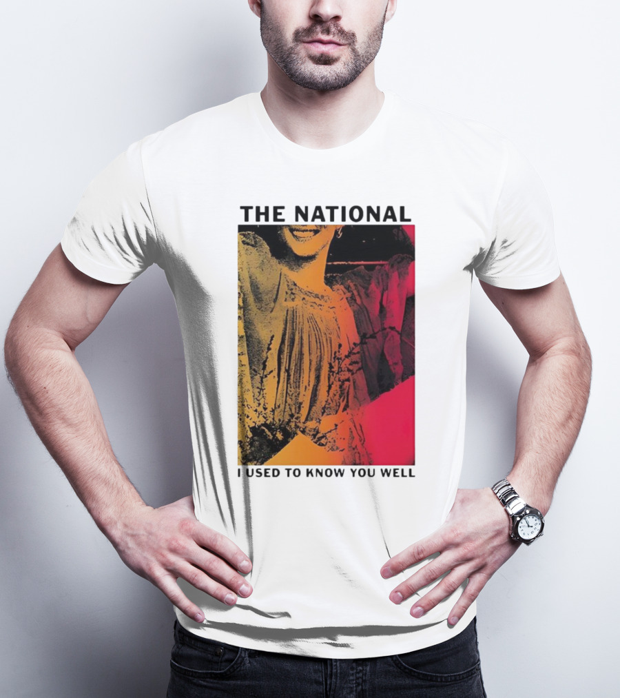 The National I Used To Know You Well Vibrant Artistic T-Shirt