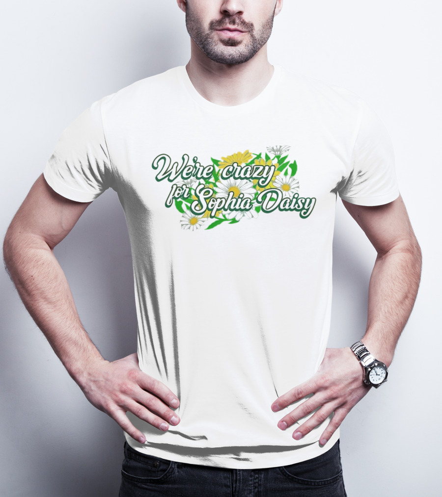 We're Crazy For Sophia Daisy Sunflower T-Shirt