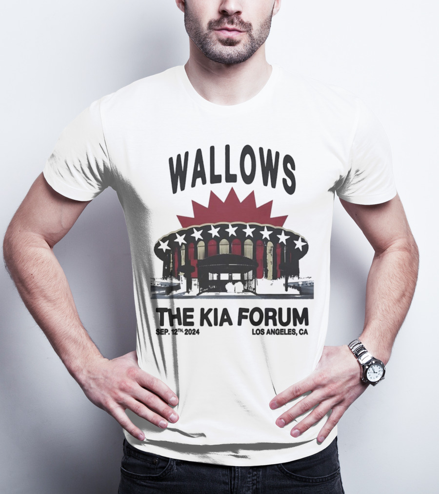 Wallows The Kia Forum Los Angeles Sep. 12th T-Shirt
