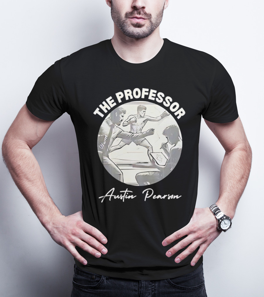 The Professor Austin Pearson Boxing Sketch T-Shirt