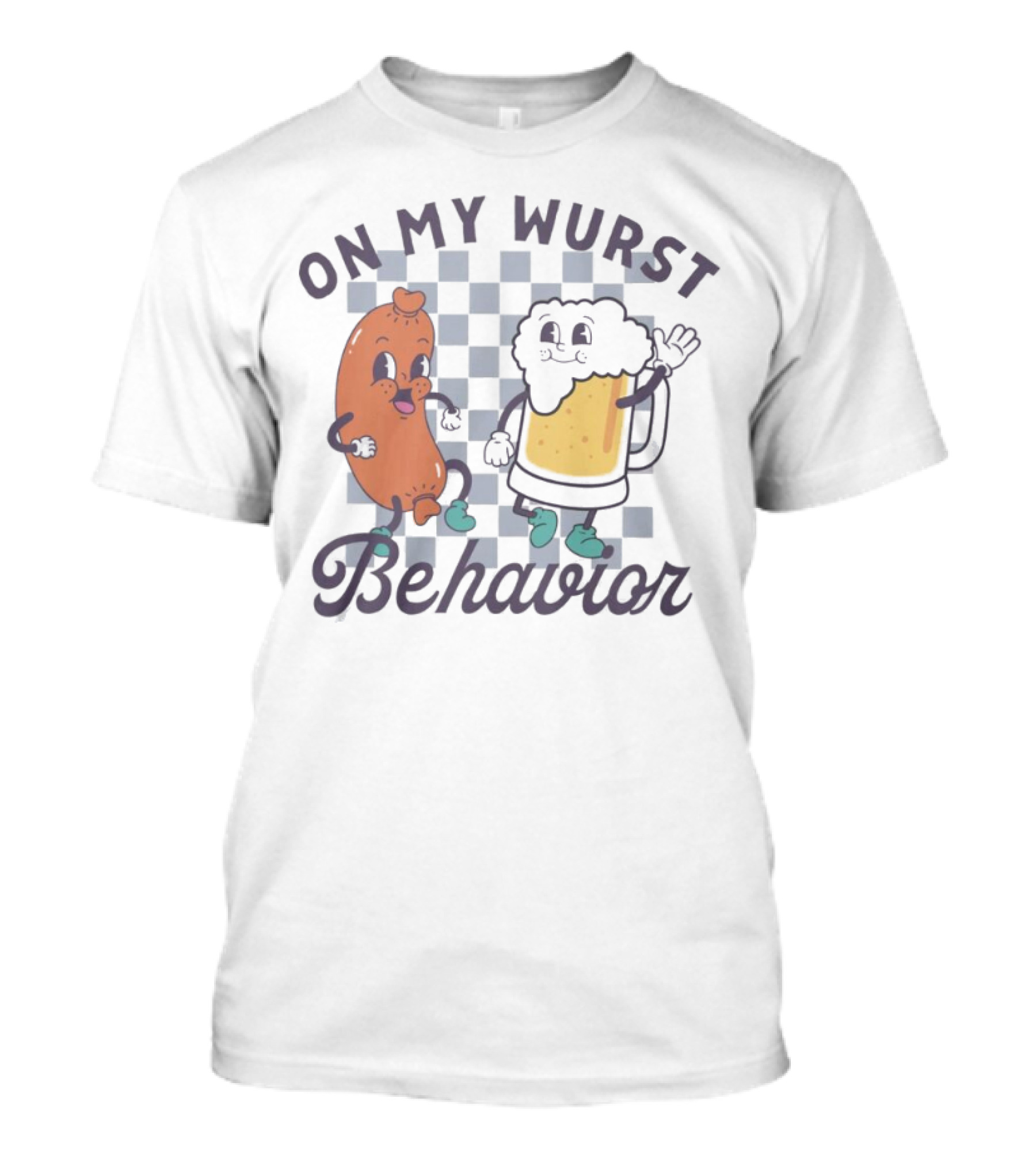 Oktoberfest On My Wurst Behavior T-Shirt