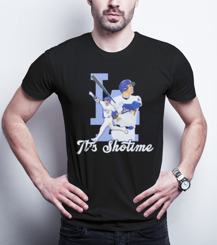It's Shotime LA Shohei Ohtani Los Angeles Dodgers Baseball Player T-Shirt