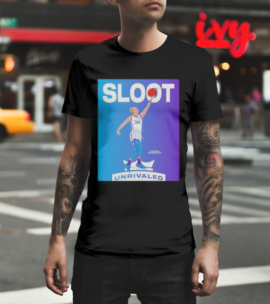 Sloot Unrivaled Courtney Vandersloot New York Liberty T-Shirt