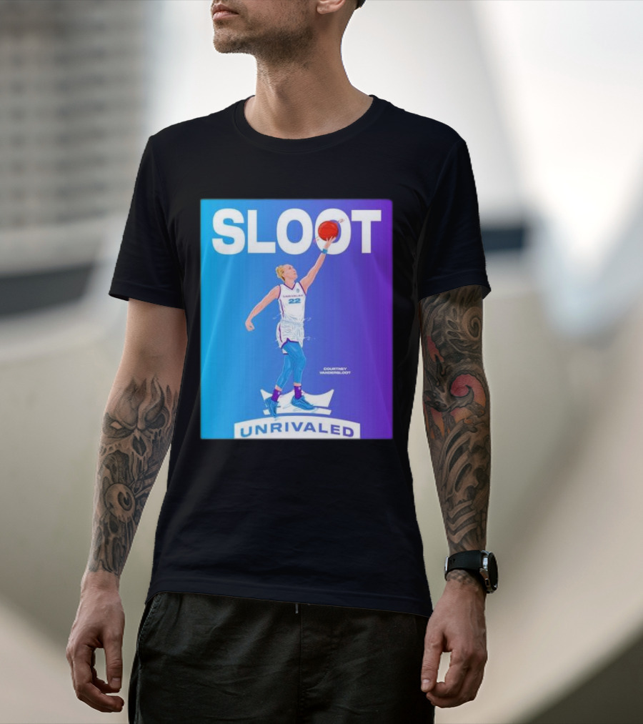 Sloot Unrivaled Courtney Vandersloot New York Liberty T-Shirt
