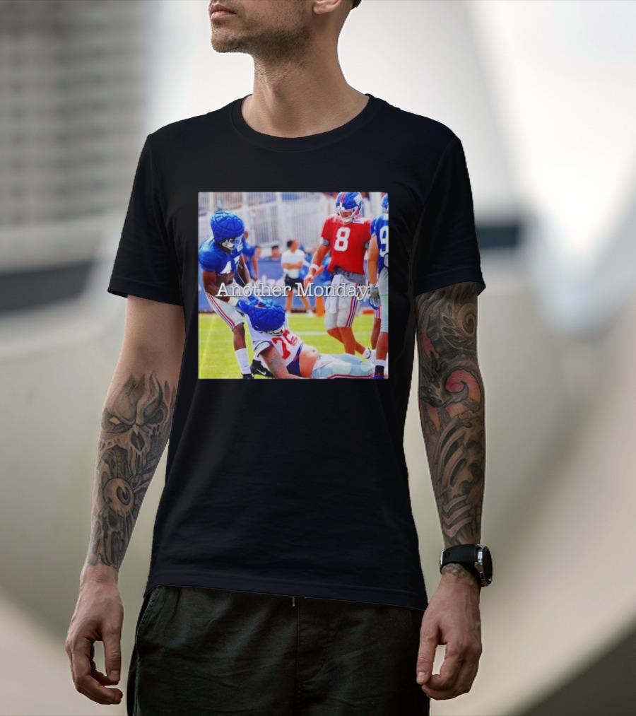 The Giants Season In A Nutshell Another Monday Football Humor T-Shirt