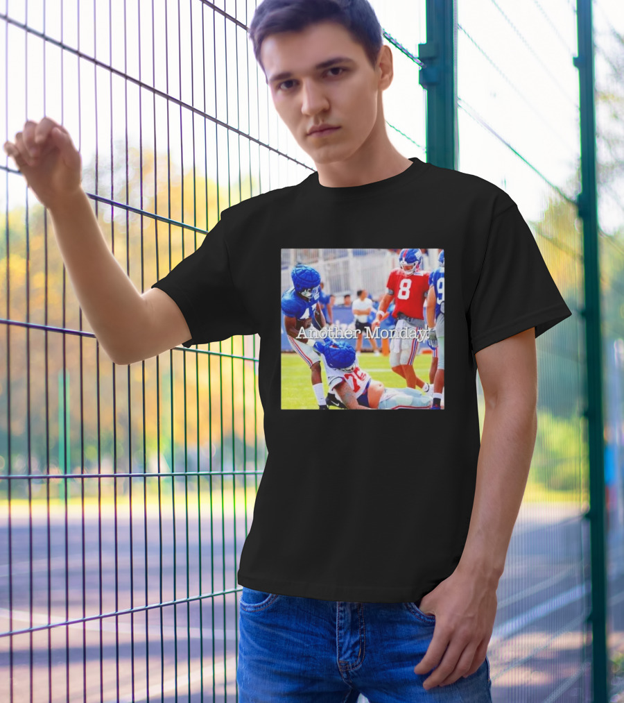 The Giants Season In A Nutshell Another Monday Football Humor T-Shirt