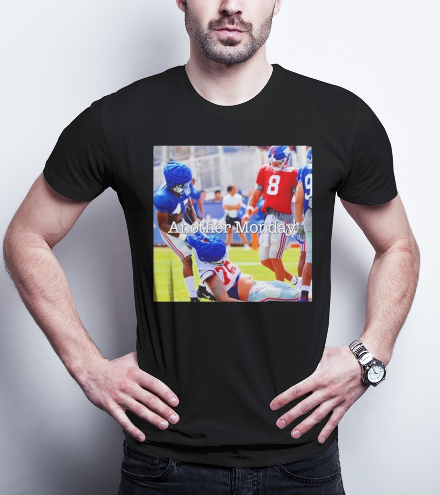 The Giants Season In A Nutshell Another Monday Football Humor T-Shirt