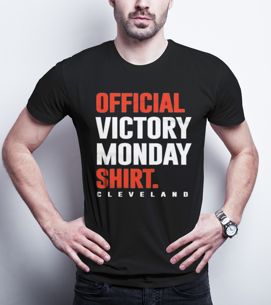 Cleveland Official Victory Monday T-Shirt