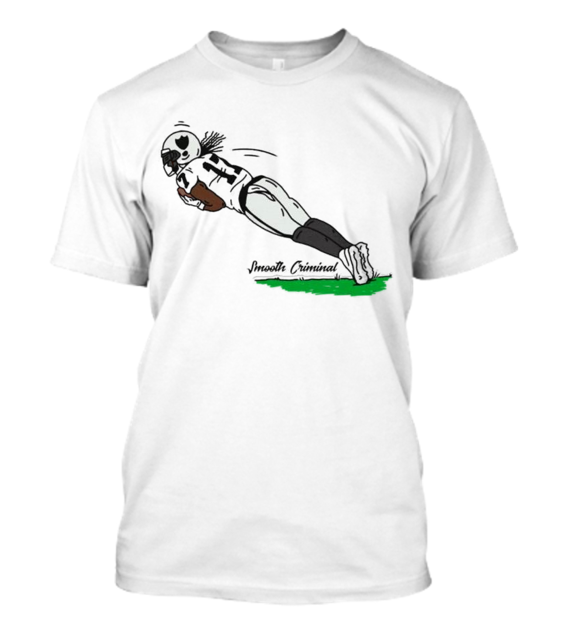 Smooth Criminal Davante Adams Las Vegas Raiders Leap NFL Football T-Shirt