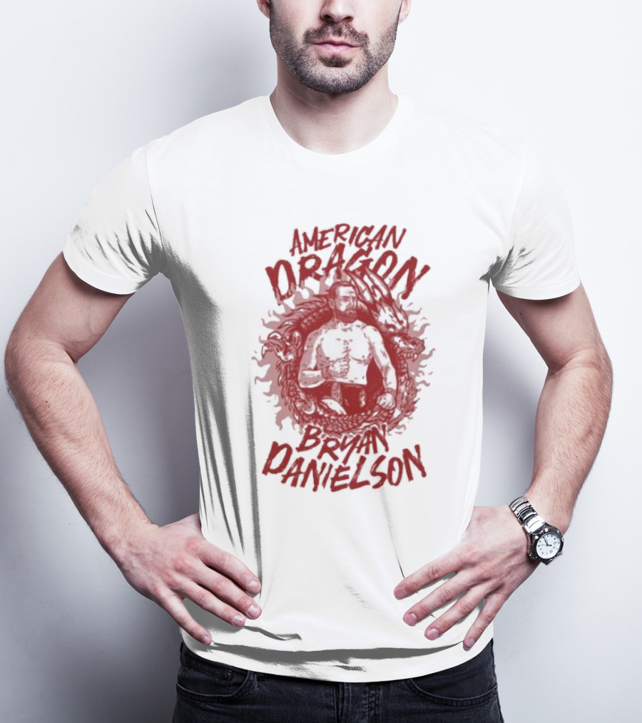 American Dragon Bryan Danielson Fiery Red Power T-Shirt
