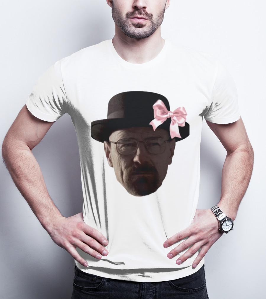Pink Bow Walter White Heisenberg Breaking Bad T-Shirt
