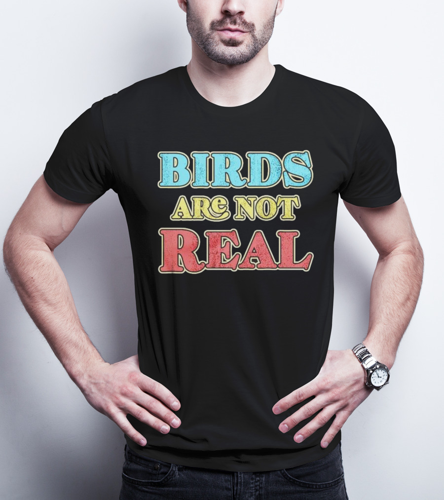 BIRDS ARE NOT REAL VINTAGE T-Shirt