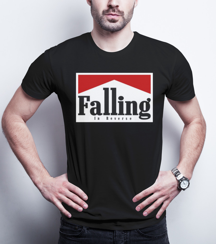 Falling In Reverse Logo Design With Red Arrow T-Shirt