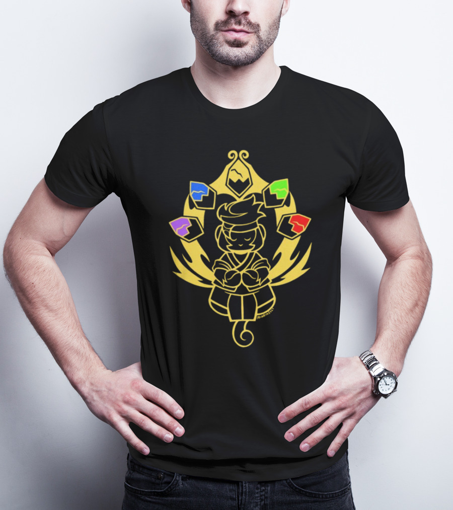 Pokémon Gym Badges T-Shirt