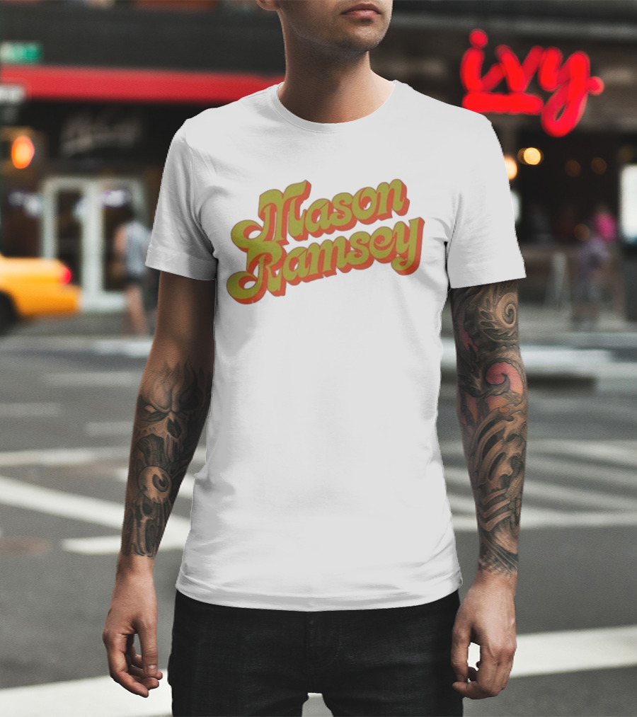 Mason Ramsey Vibrant Script Raglan T-Shirt