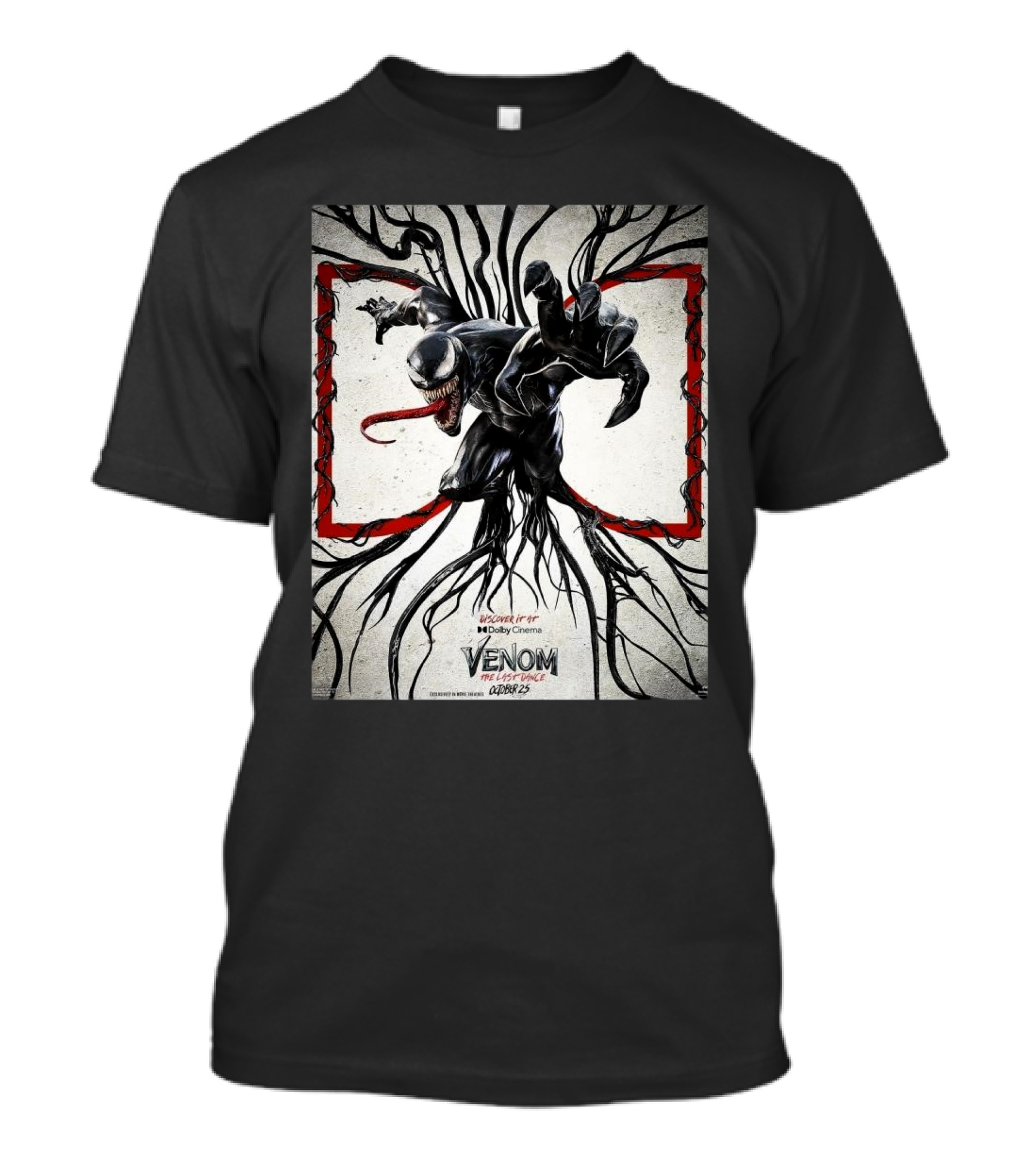 Discover It At Dolby Cinema Venom The Last Dance In Theaters October 25 T-Shirt
