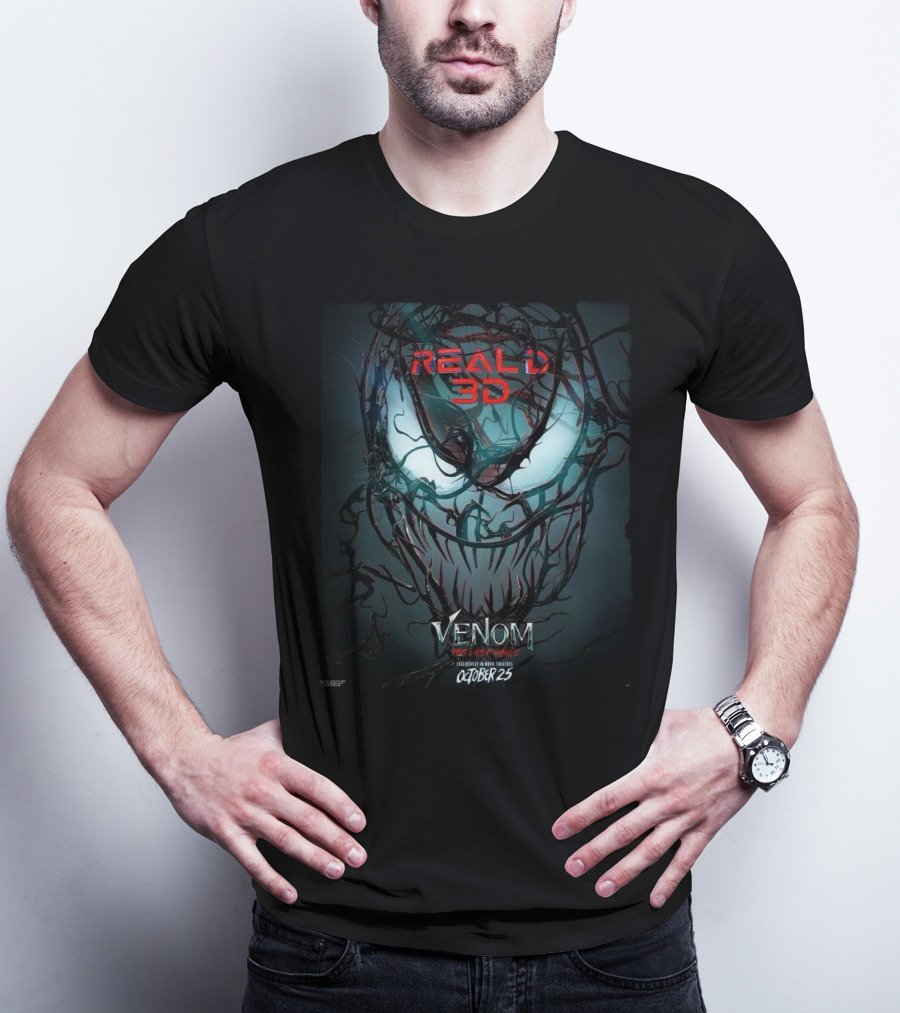 Reald 3D Venom The Last Dance Exclusive Theaters October 25 T-Shirt