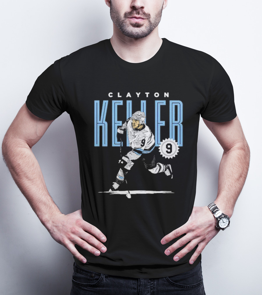 Clayton Keller Number 9 Hockey Player T-Shirt