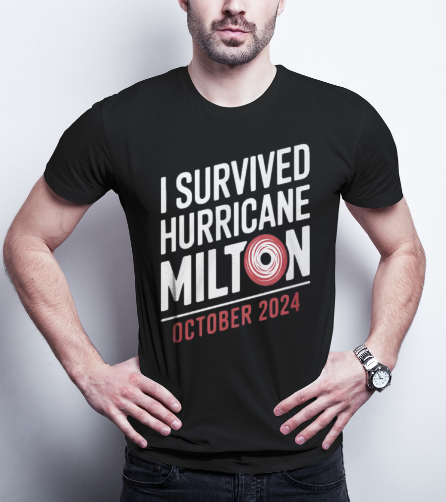 I Survived Hurricane Milton October T-Shirt