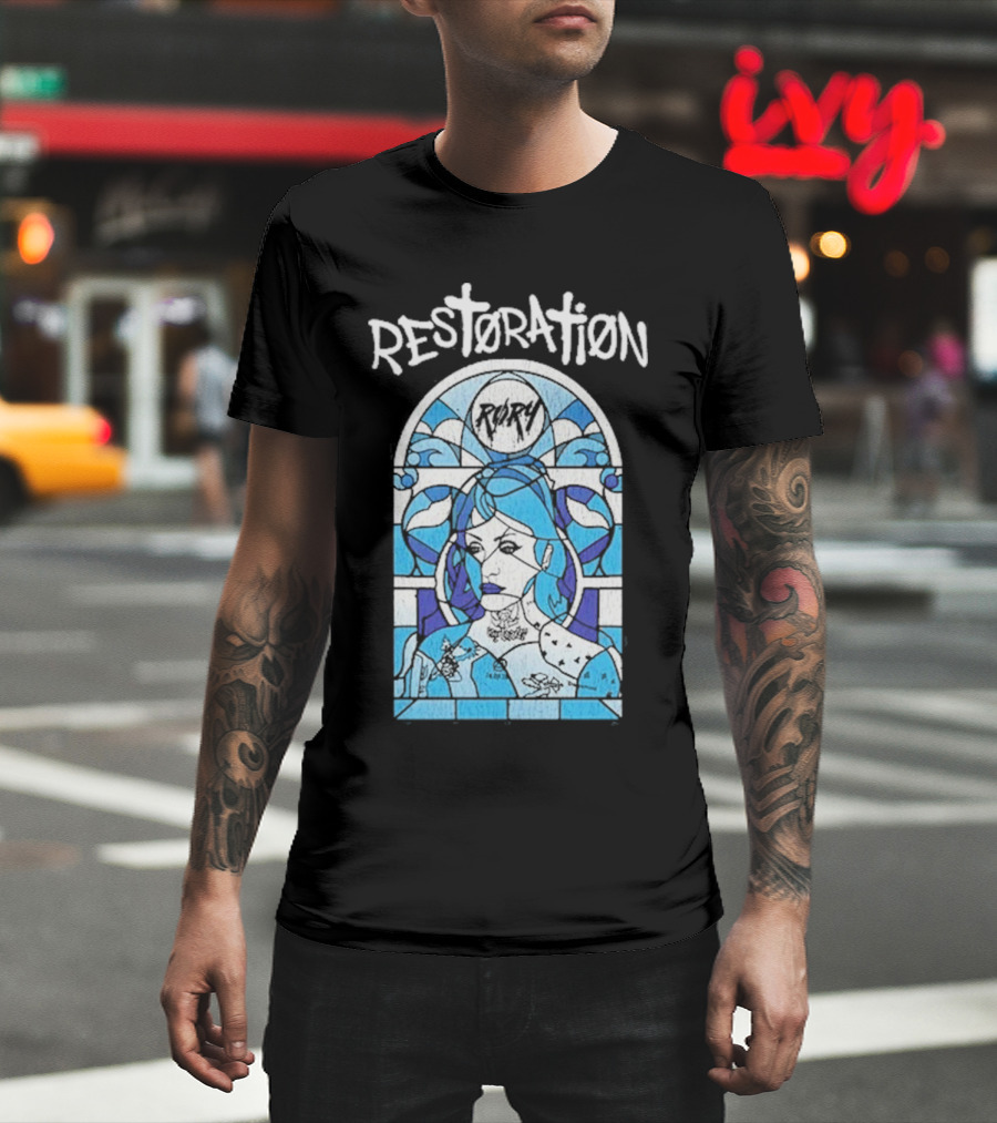 Rory Restoration New Album Stained Glass T-Shirt