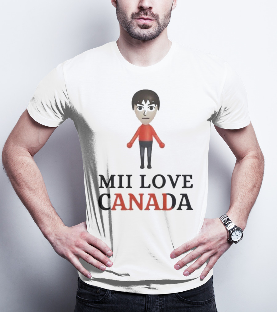 Mii Love Canada Iconic Character T-Shirt