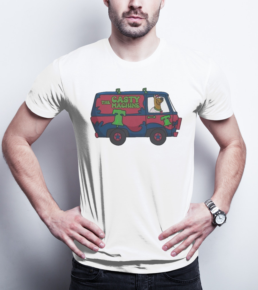 The Casty Machine Phillies Van Bell Dog T-Shirt