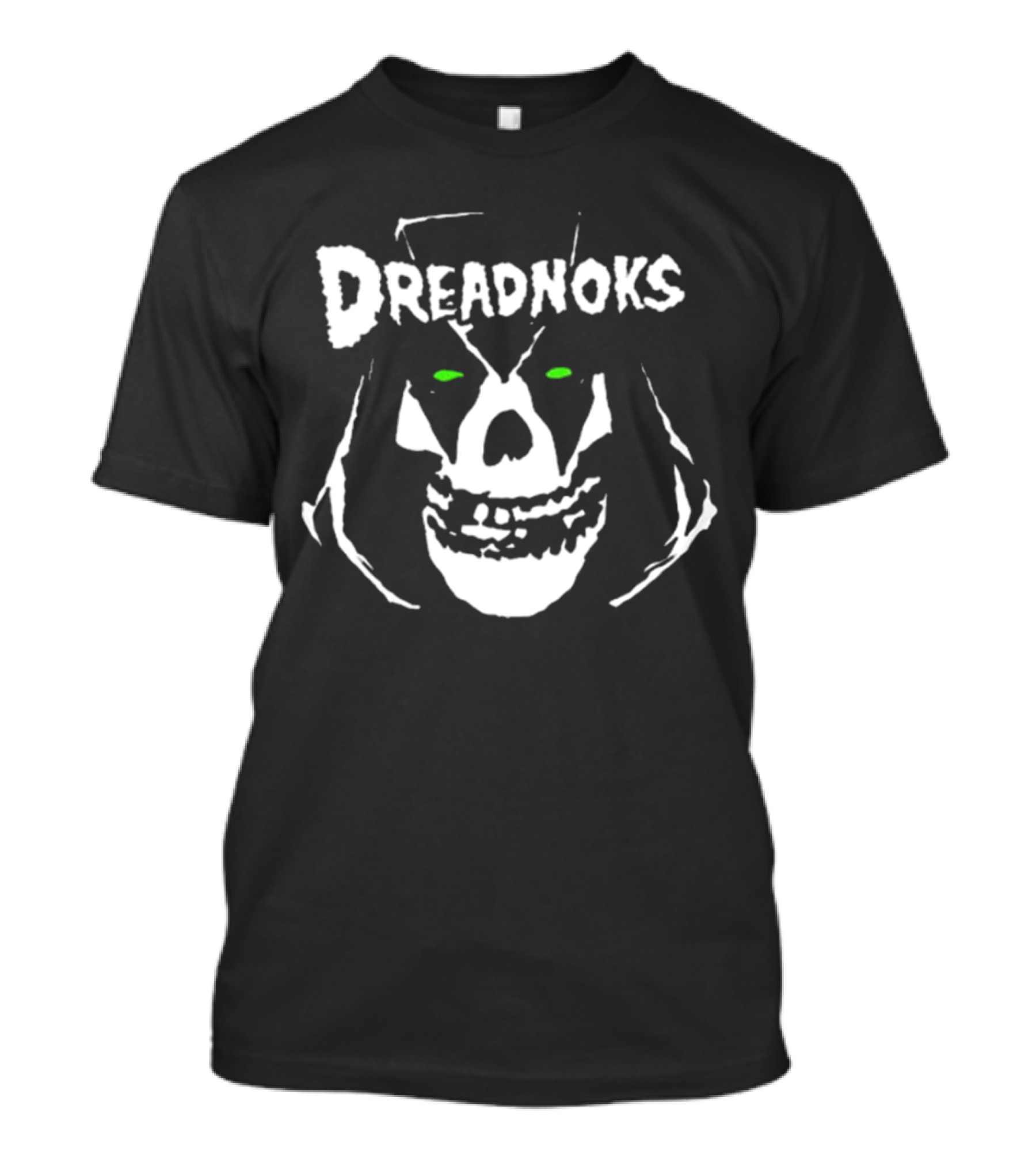Dreadnoks Skull Face Green Eyes Gi Joe X Misfits Noks T-Shirt