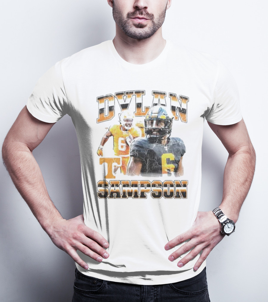 Dylan Sampson Tennessee Volunteers Football Retro 90s T-Shirt