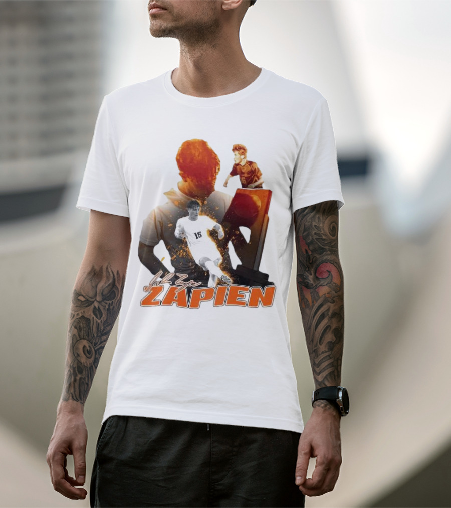Jacob Zapien Soccer Star Player Signature And Trophy T-Shirt
